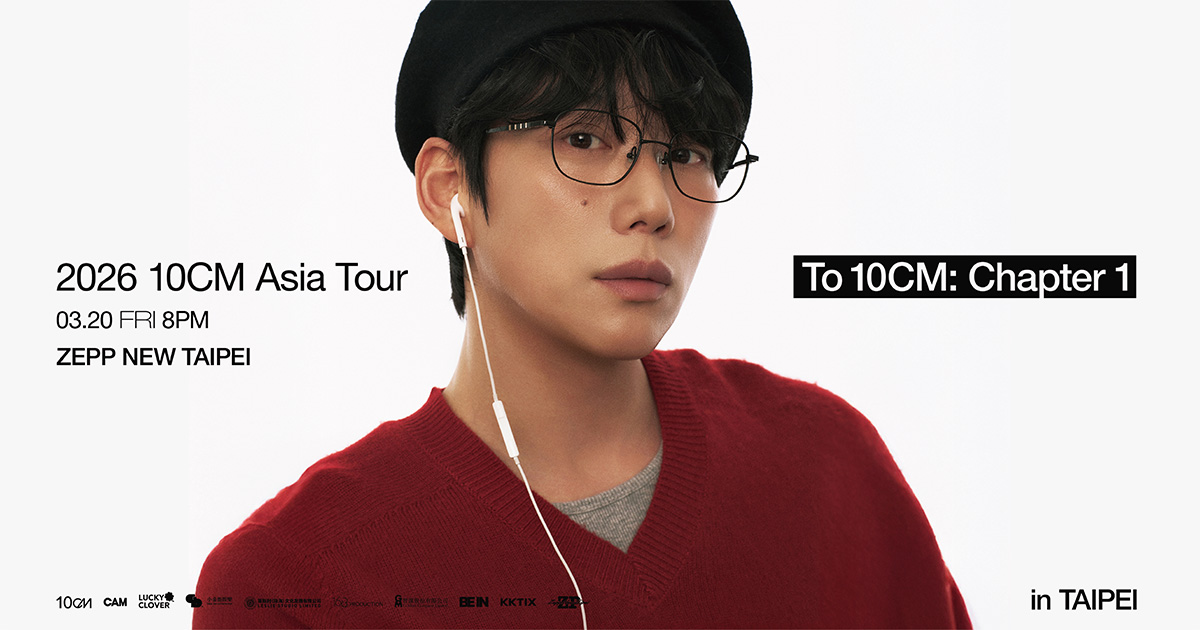 2026 10CM Asia Tour in Taipei